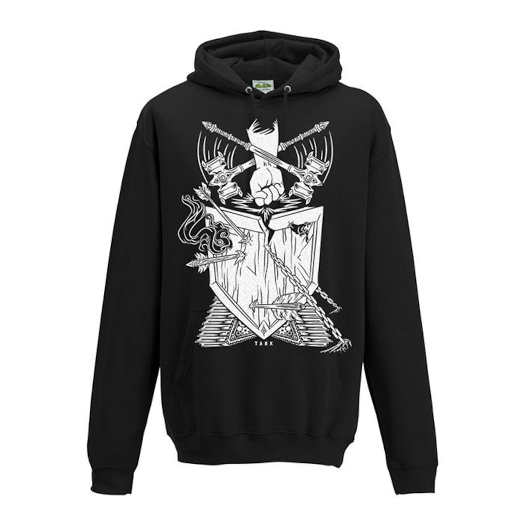 World of Warcraft / Wow / Rpg Inspired Hoodie - TANK Emblem Edition ...