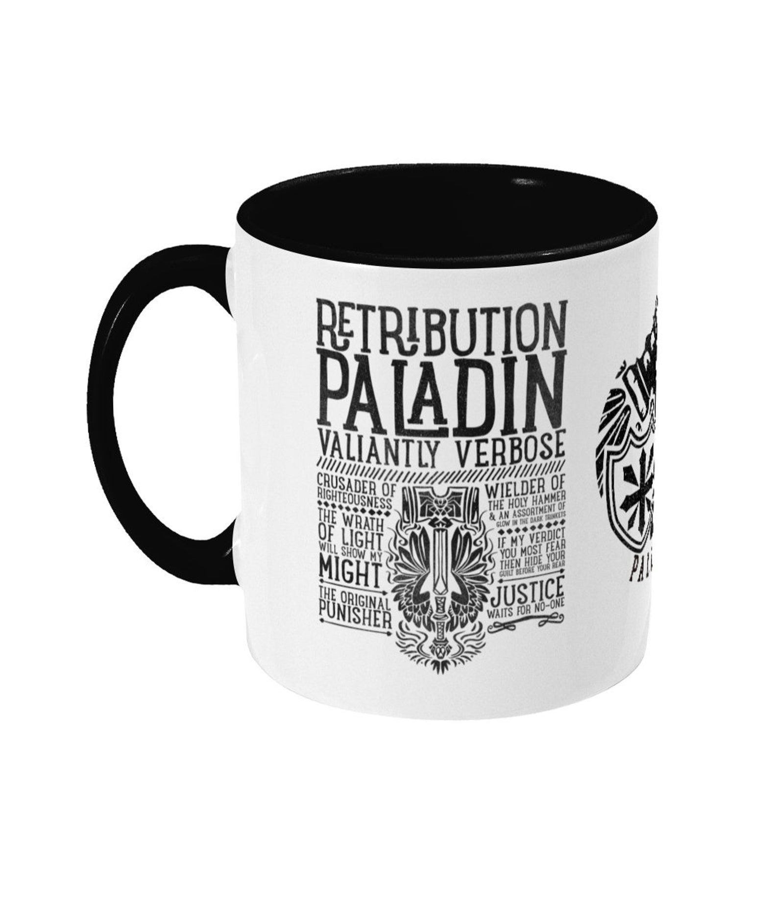 World of Warcraft / Wow Inspired Mug RETRIBUTION PALADIN - Etsy