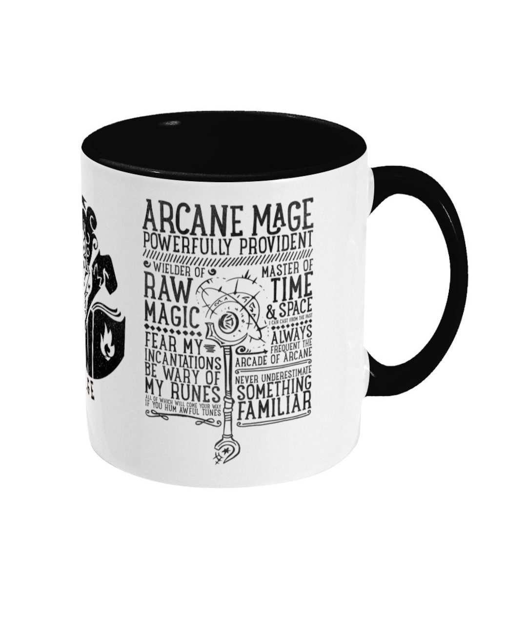 World of Warcraft / Wow Inspired Mug - ARCANE MAGE Edition - 11oz Two ...