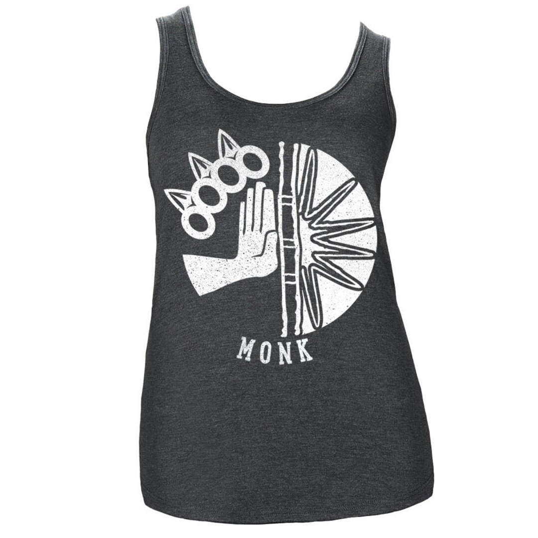 World of Warcraft / Wow Inspired Ladies Tank Top - MONK Symbol Edition ...