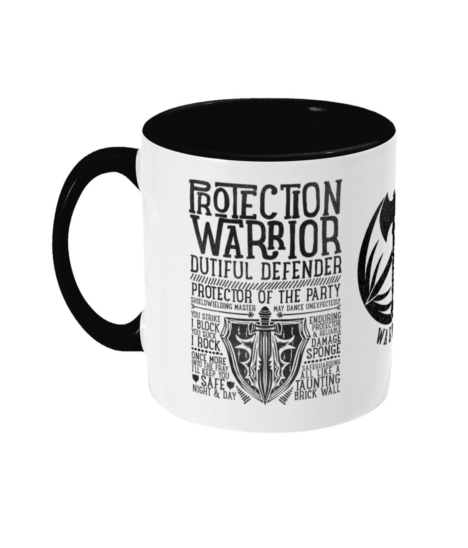 World of Warcraft / Wow Inspired Mug - PROTECTION WARRIOR Edition ...