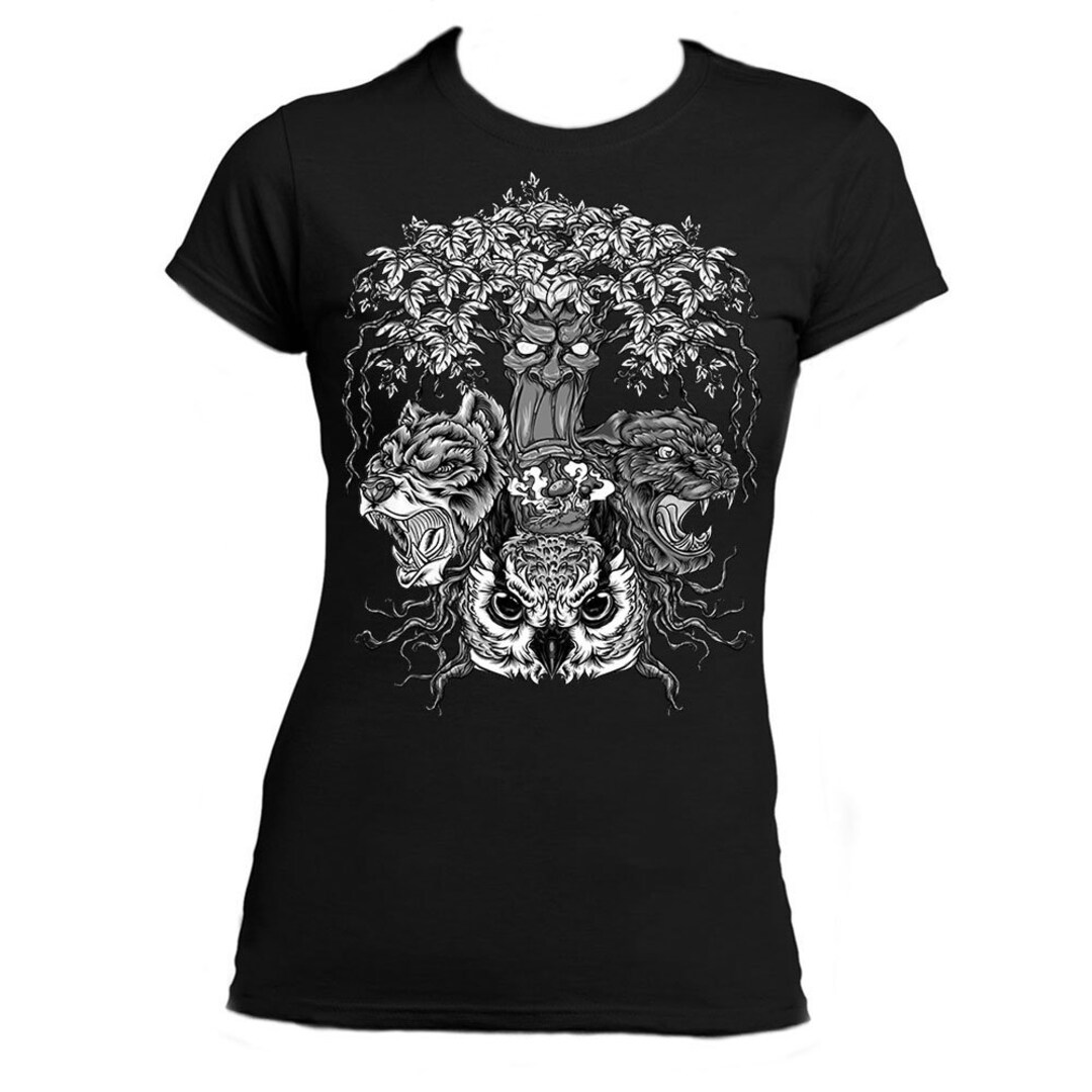 World of Warcraft / Wow / RPG Inspired T-shirt MYTHIC DRUID Edition B&W ...