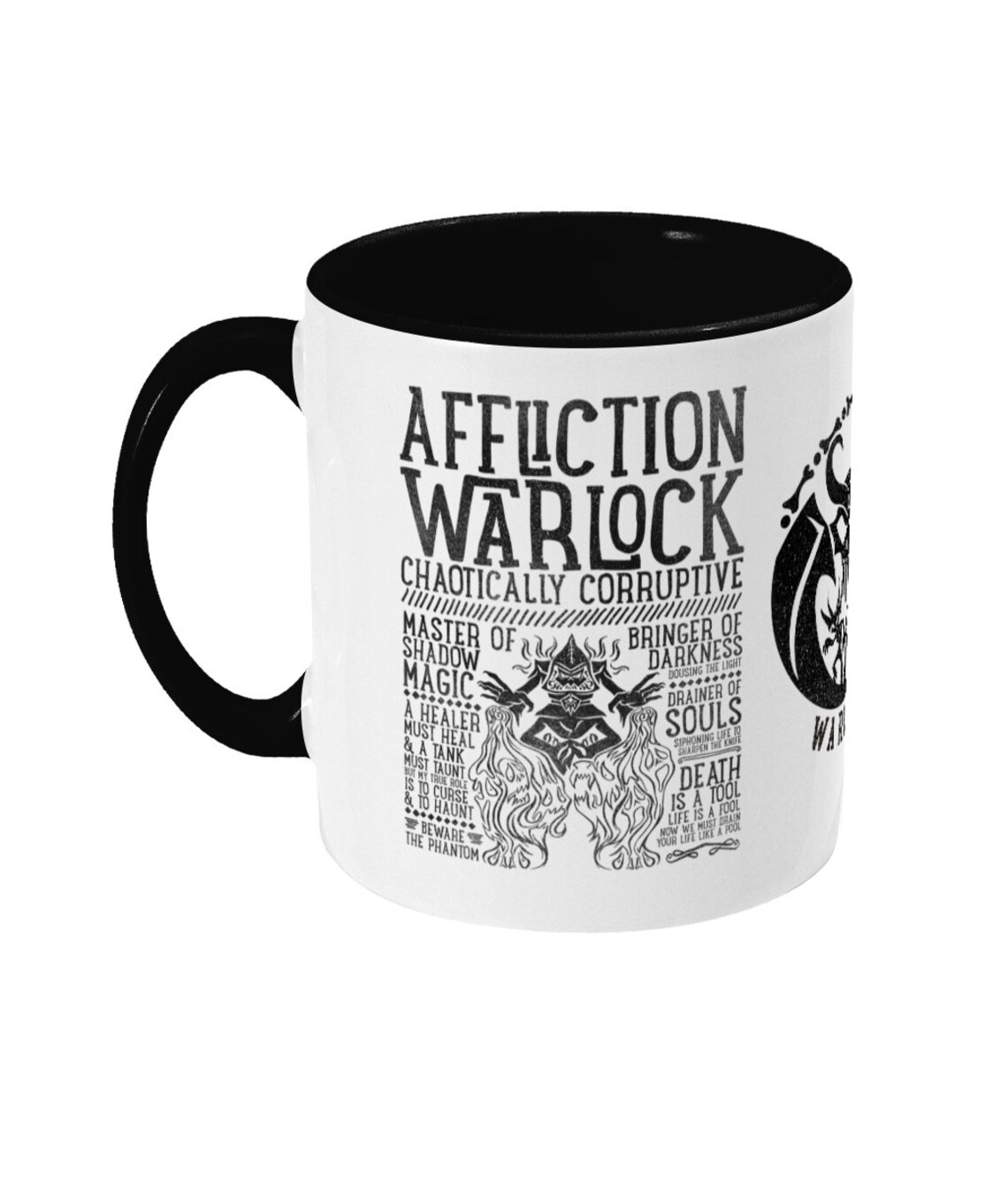 World of Warcraft / Wow Inspired Mug - AFFLICTION WARLOCK Edition ...
