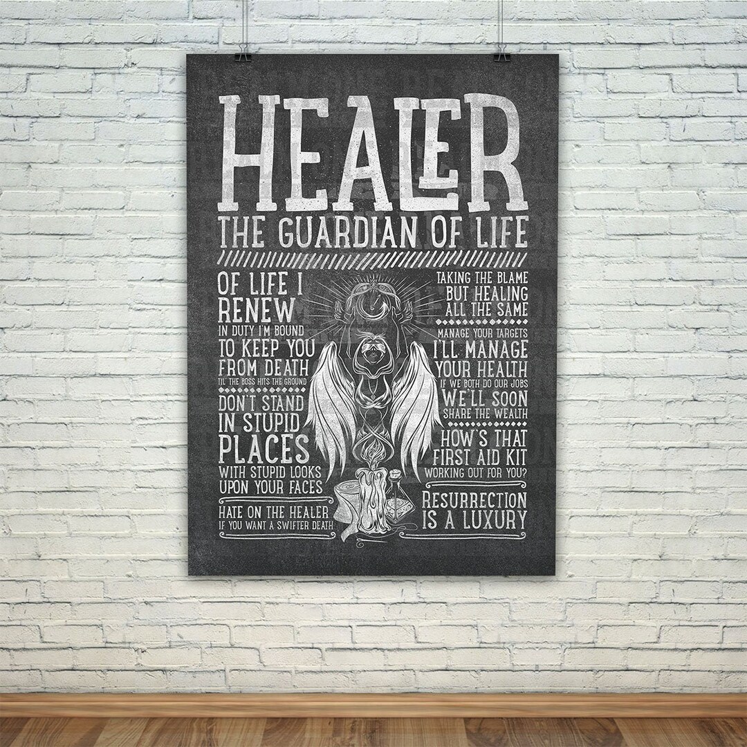 World of Warcraft / Roleplaying / Fantasy Rpg Inspired Type Poster ...