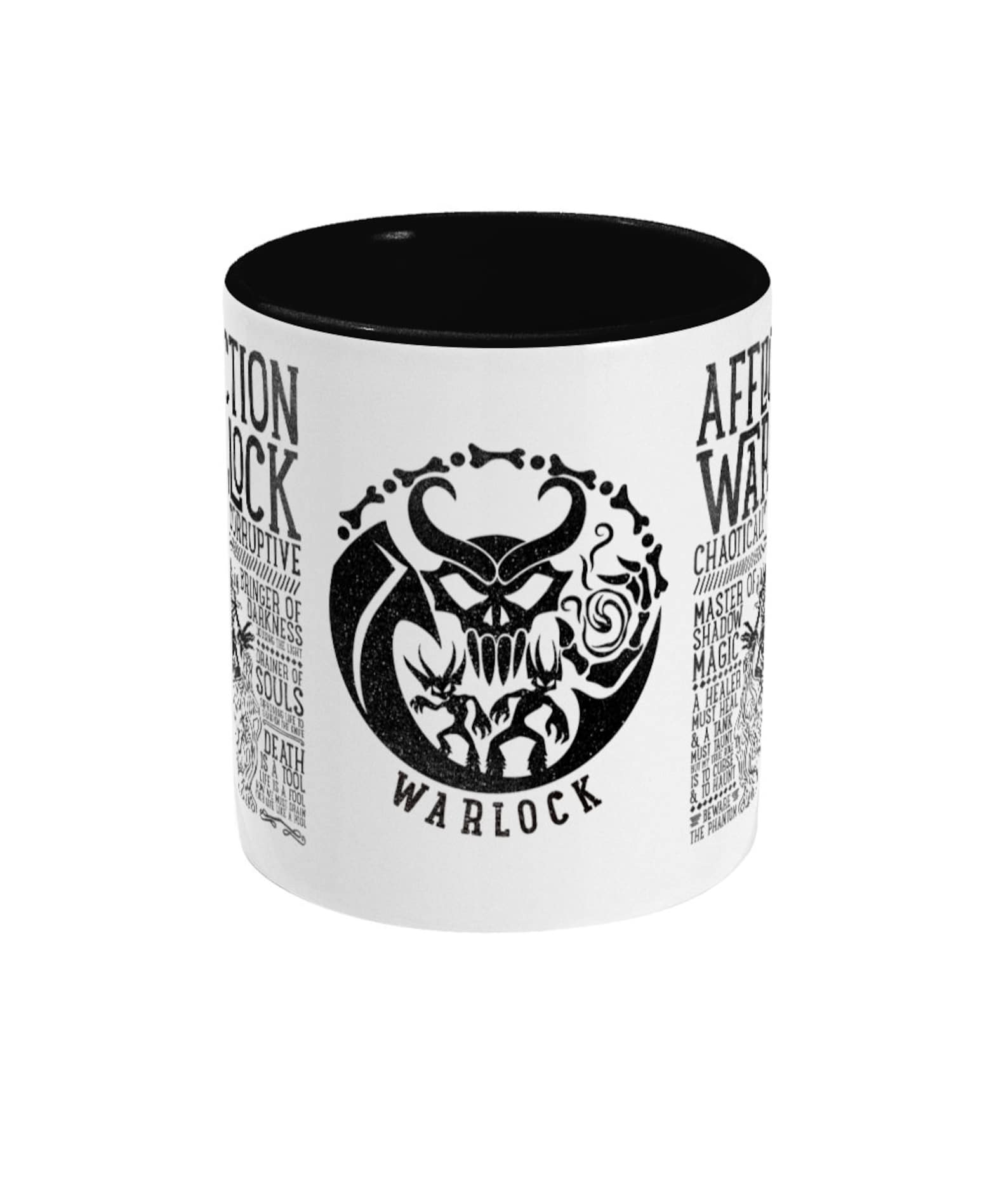 World of Warcraft / Wow Inspired Mug - AFFLICTION WARLOCK Edition ...