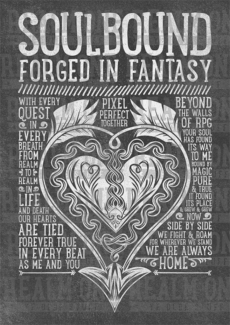 World of Warcraft / Roleplaying / Fantasy RPG Inspired Type A4 Print ...