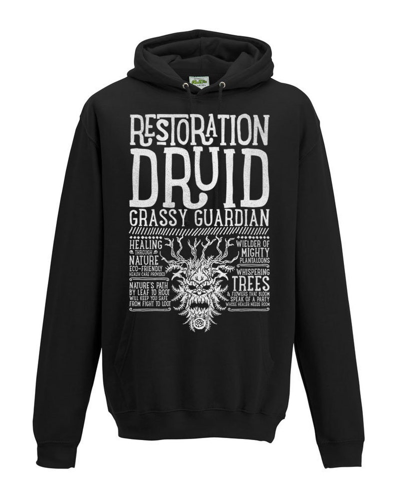 World of Warcraft / Wow Inspired Hoodie RESTORATION DRUID - Etsy