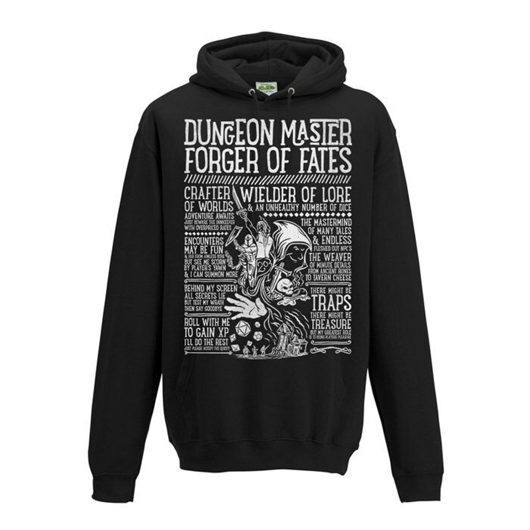 Dungeon Master / DM - D&D / Dungeons and Dragons Inspired Hoodie ...