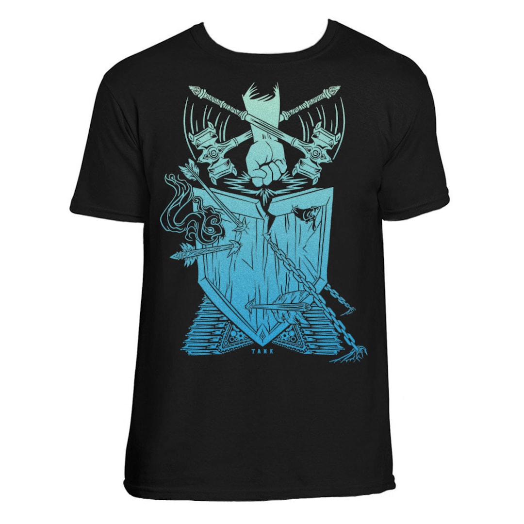 World of Warcraft / Wow / Rpg Inspired T-shirt - TANK Emblem Edition ...