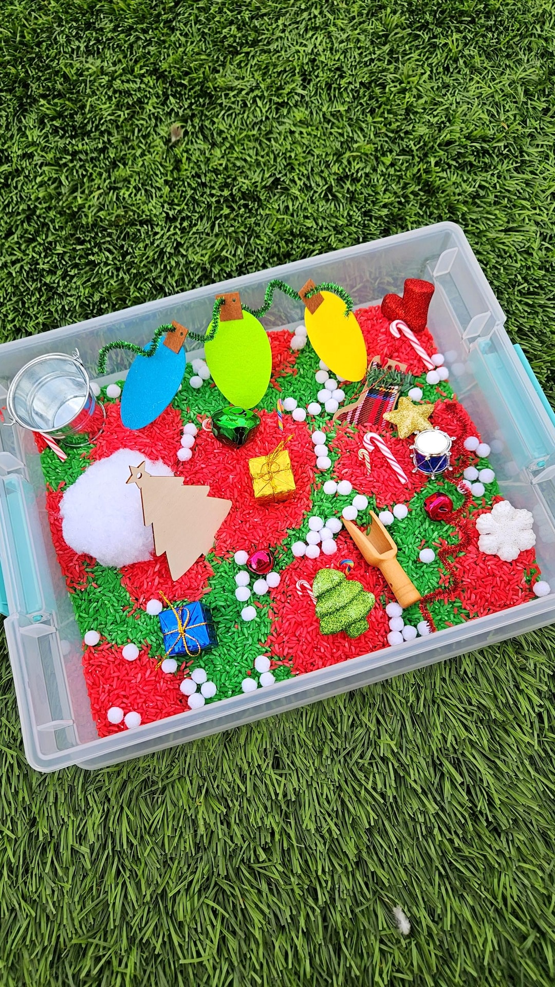 Christmas Sensory Bin, Holiday Sensory Bin, Christmas Kit, Sensory ...