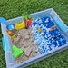 Beach Sensory Bin, Ocean Sensory Bin, Ocean Animals, Sensory Activity ...