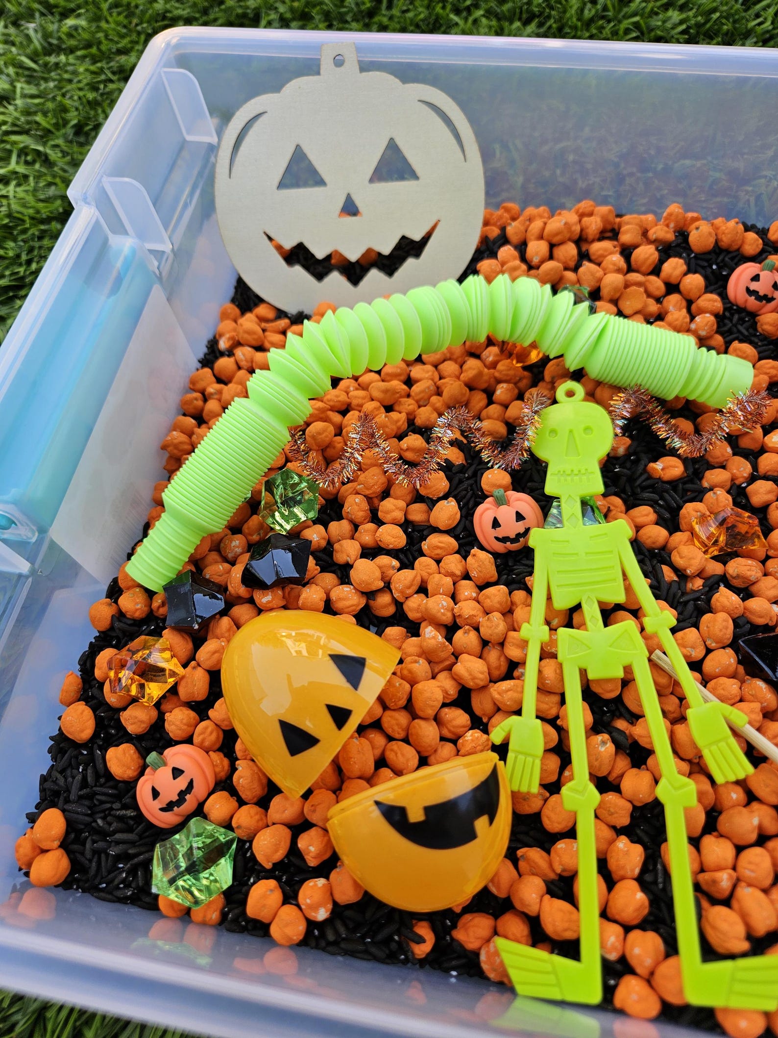 Halloween Sensory Bin, Spooky Sensory Bin, Sensory Activity, Sensory ...