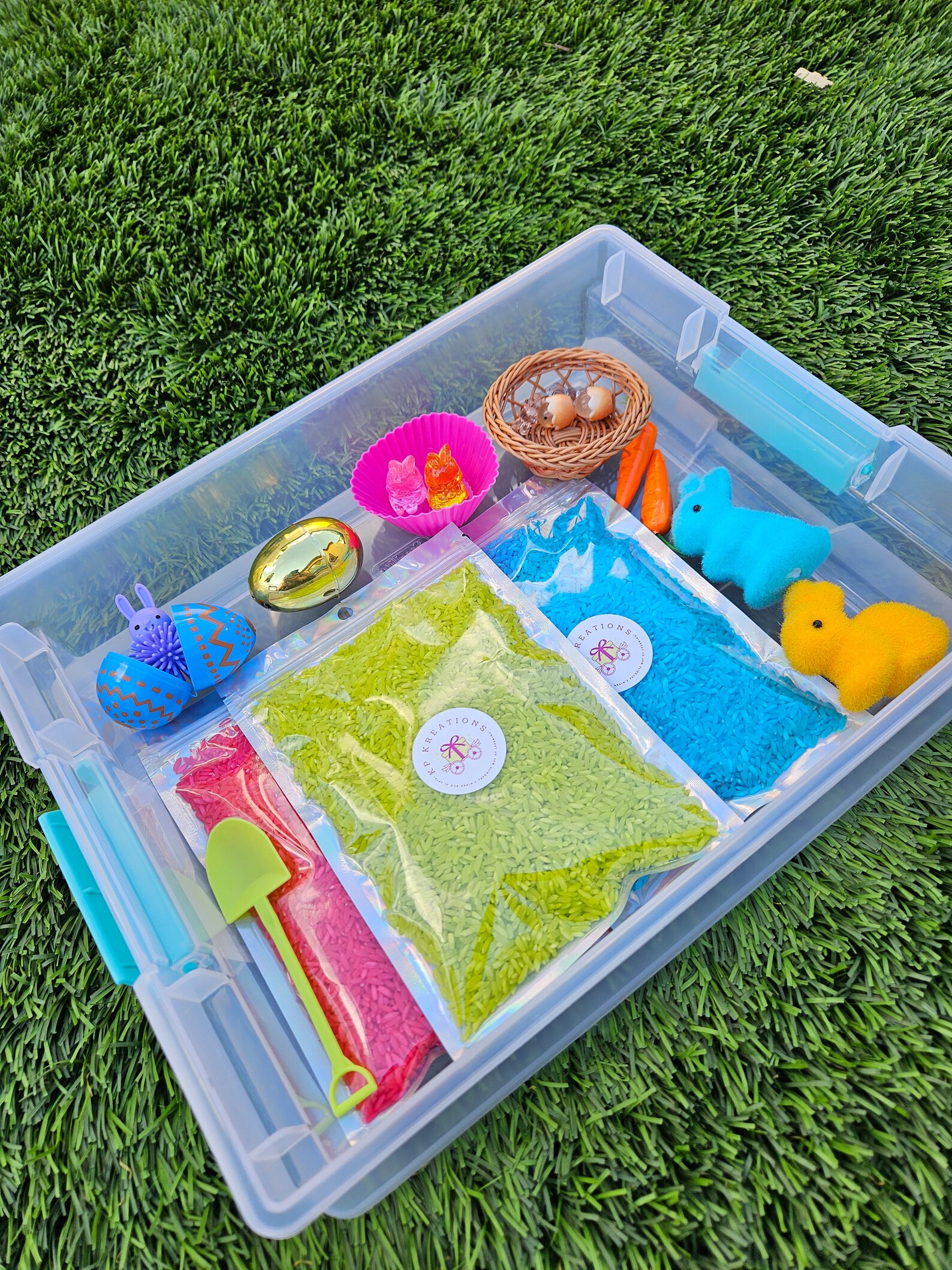 Easter Sensory Bin, Easter Activity, Easter Toys, Sensory Activity ...