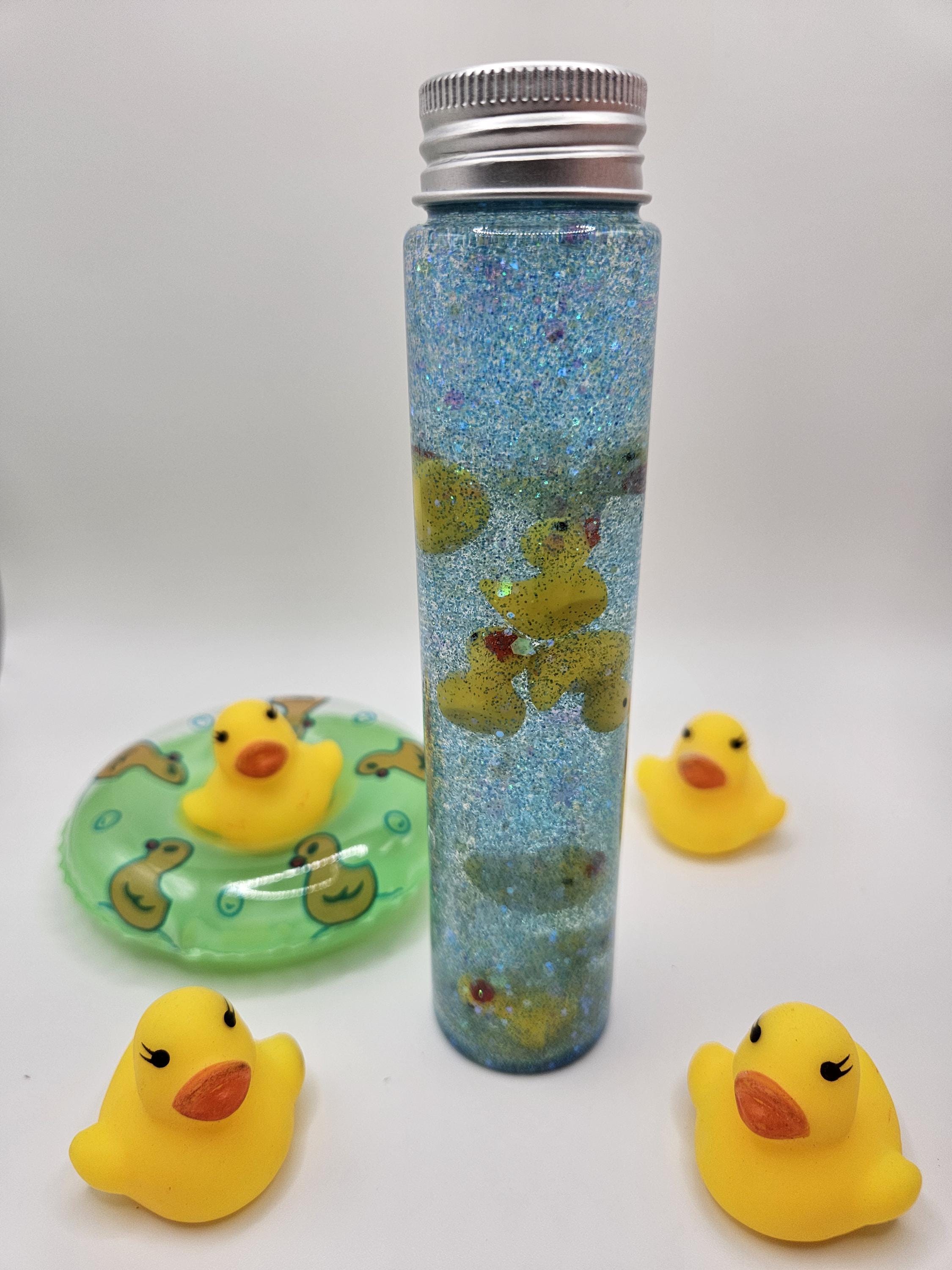 Rubber Ducky Sensory Bottle, Duck Calming Bottle, Sensory Bottle ...