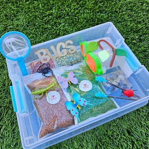 Critter Catcher Sensory Bin, Bug Sensory Bin, Bug Activity, Sensory ...