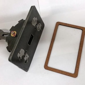 Steampunk Light Switch Cover With Lever. Steel. Functional Industrial ...