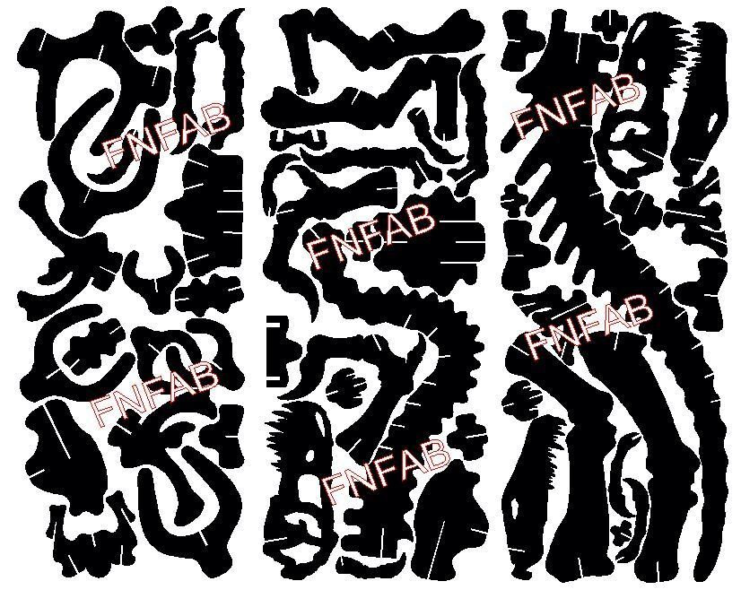 GIANT Dinosaur CNC File for Plasma or Laser Cutting. Includes .dxf ...