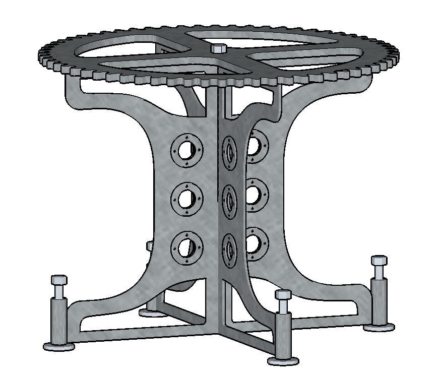 Steampunk Table Dxf and SVG Files for Plasma or Laser Cutting - Etsy ...