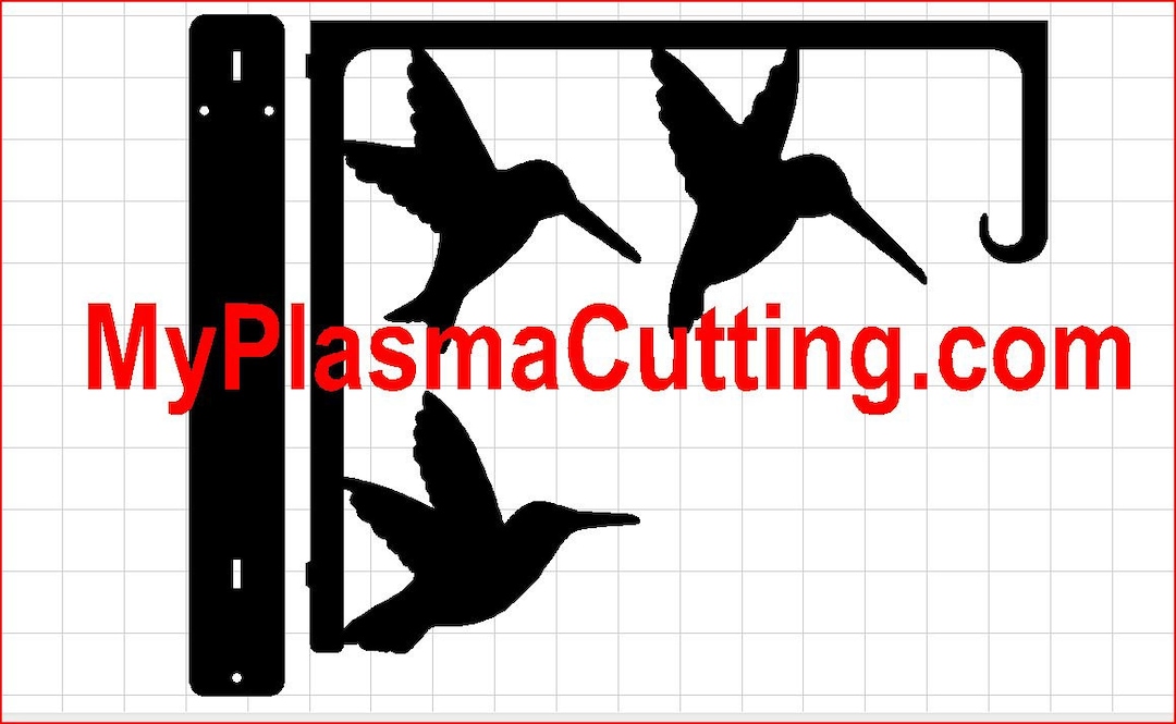 Humming Bird Feeder .dxf and SVG Format Clip Art Files for CNC Cutting ...