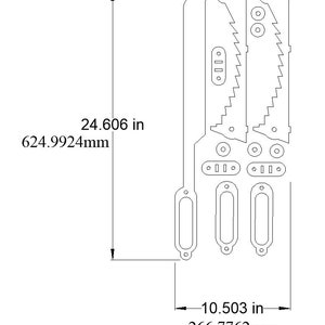 Kindling Splitter Clip Art, Dxf File for CNC Cutting Machines. DIY - Etsy