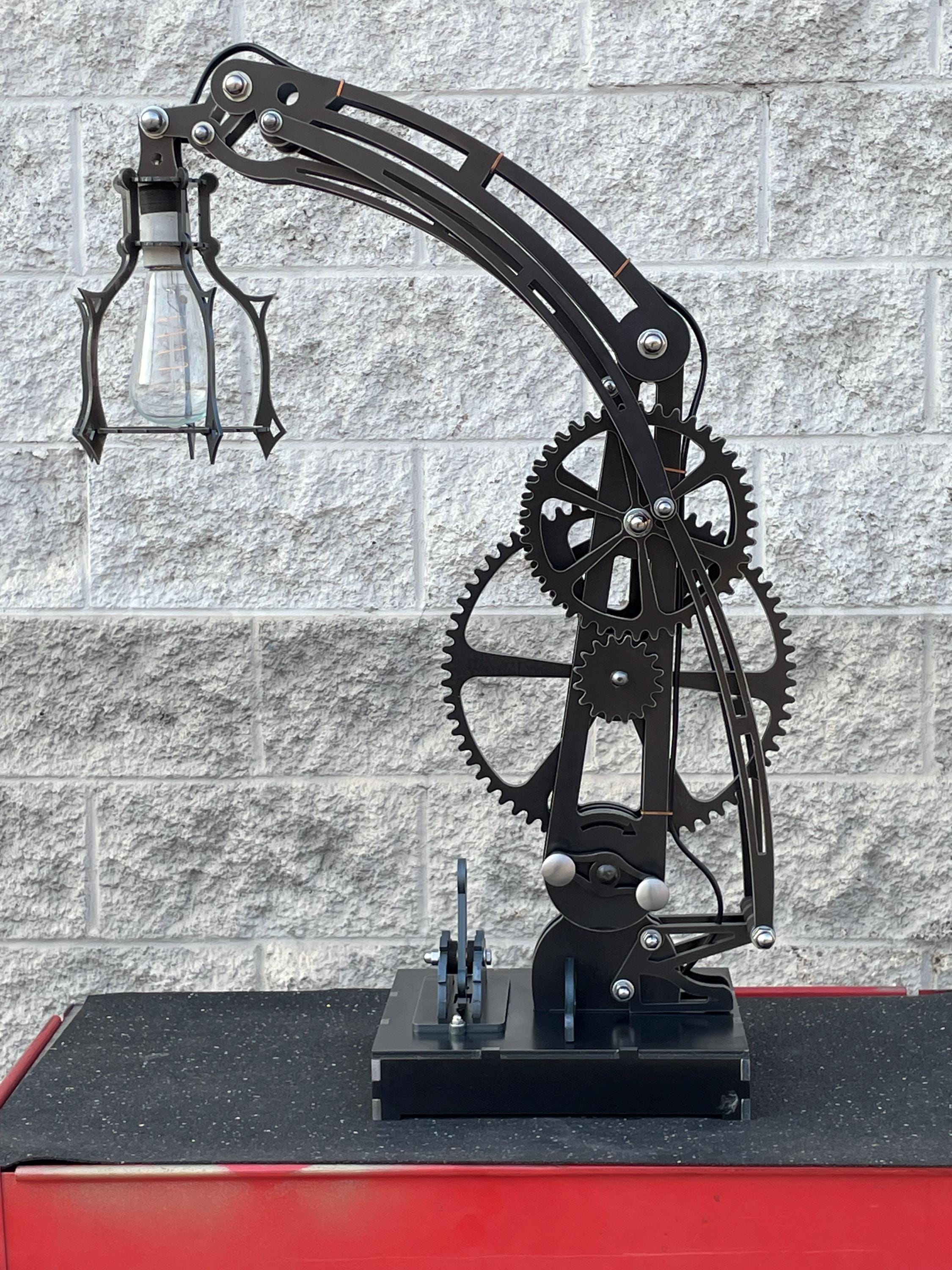 Steam Punk Lamp - Etsy