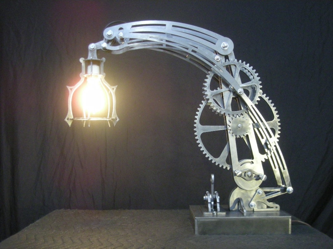 Steam Punk Lamp - Etsy