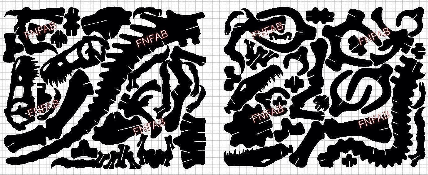 Dinosaur .dxf File for CNC Cutting. Designed for 1/4 In. Thick - Etsy