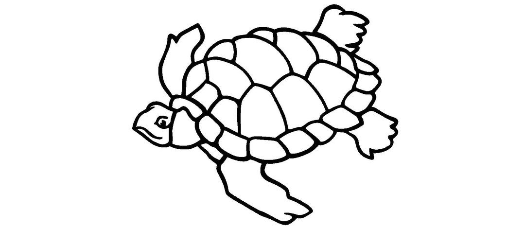 Sea Turtle .dxf and SVG Files for CNC Plasma, Laser, Water Jet, Vinyl ...