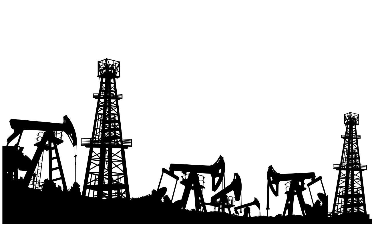 Oil Field Scene, Dxf, Pdf, and SVG Format File(s) - Etsy
