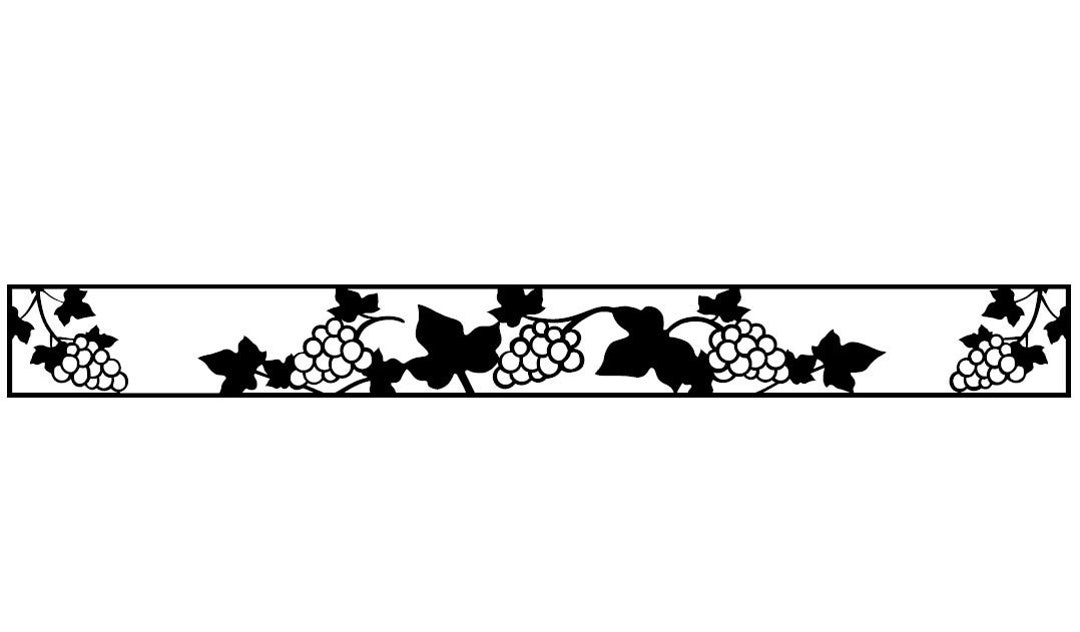 Grapes Gate Topper Dxf File for Plasma or Later Cutting - Etsy