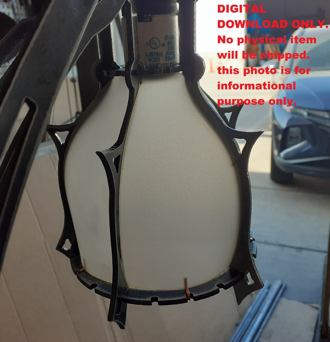 Steampunk Lamp Shade Diffuser Pattern - Etsy