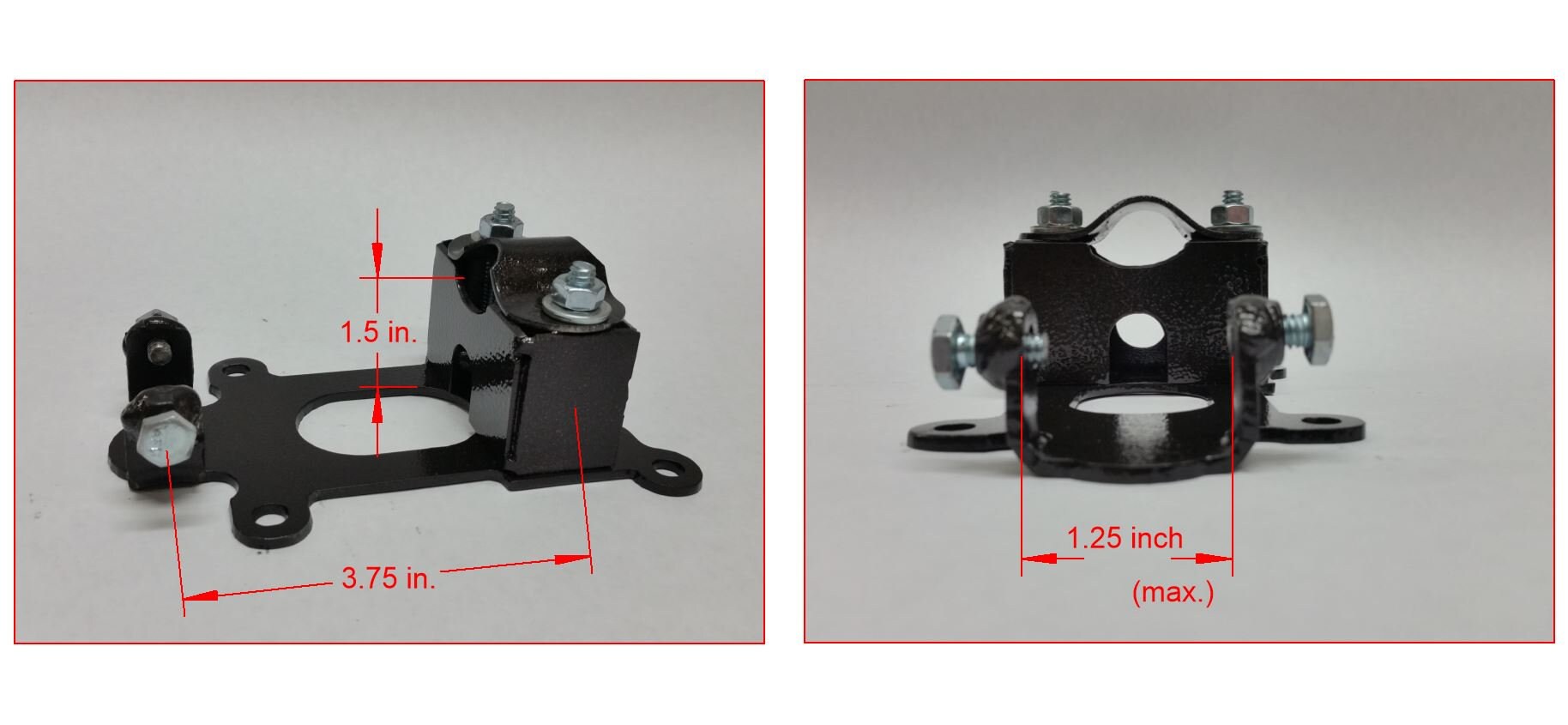 Punch Mounting Bracket for Hand Held Sheet Metal Punch (bracket Only ...