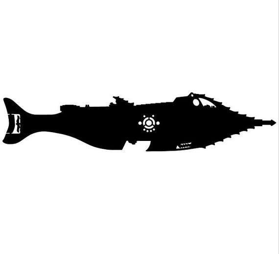 Nautilus Submarine CNC File Dxf and SVG Format Files for | Etsy