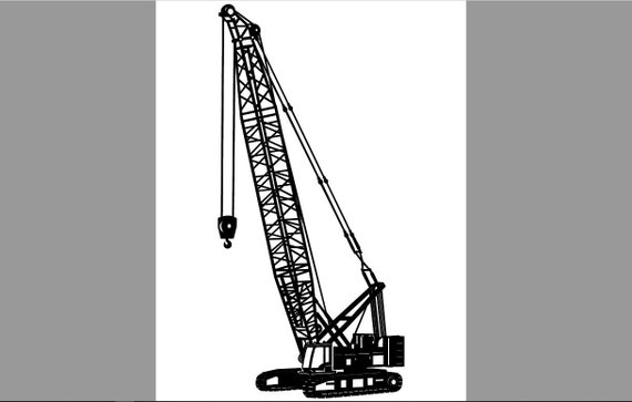 Crawer Crane Dxf File And/or Svg File | Etsy