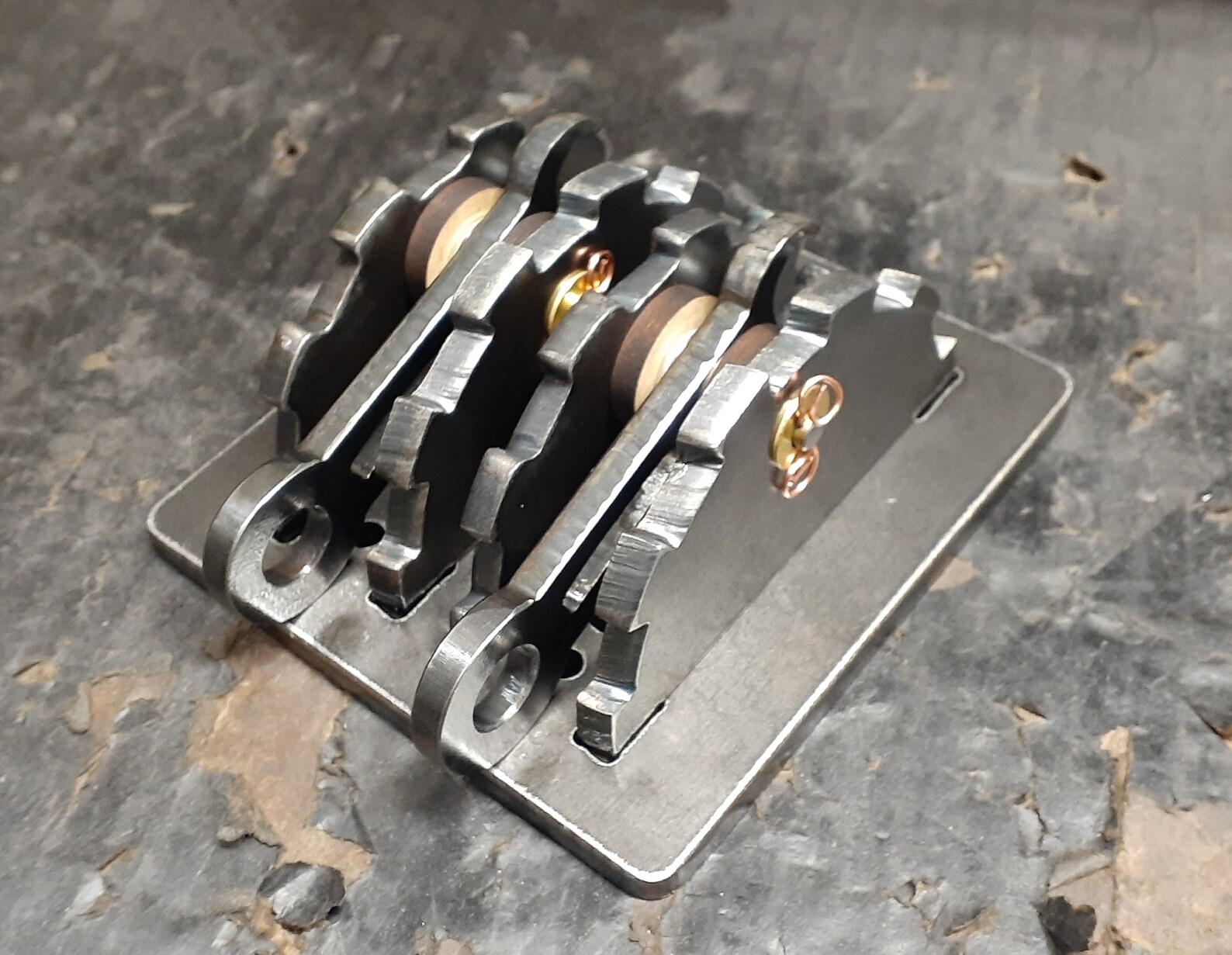 Steam Punk Switch Cover With Giant Levers Double Steel - Etsy