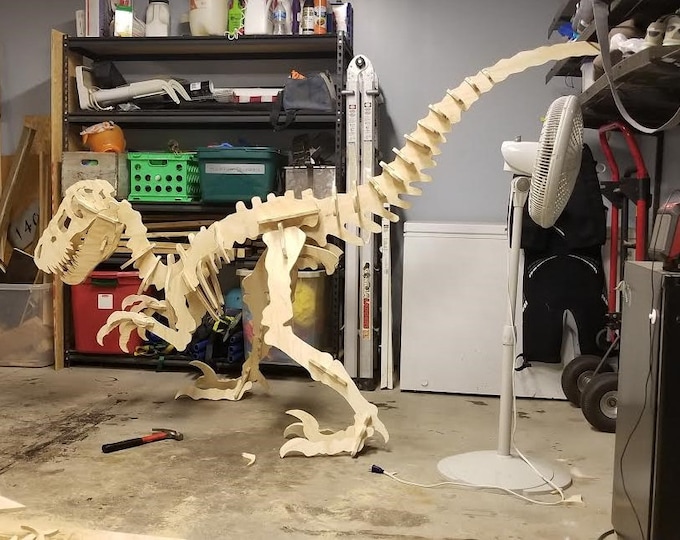 Dinosaur .dxf File for CNC Cutting. Designed for 1/4 In. Thick - Etsy