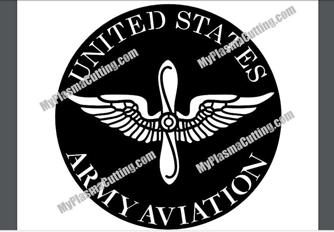 US ARMY AVIATION Medallion Dxf File - Etsy