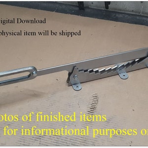 Dxf File to Make a Wood Splitter. Dxf and Svg Formats Included - Etsy