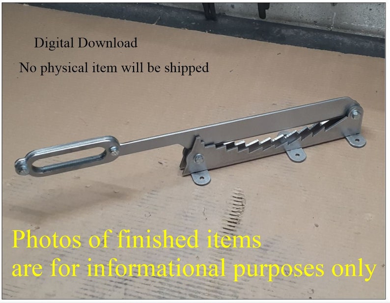 Dxf File to Make a Wood Splitter. Dxf and Svg Formats Included - Etsy