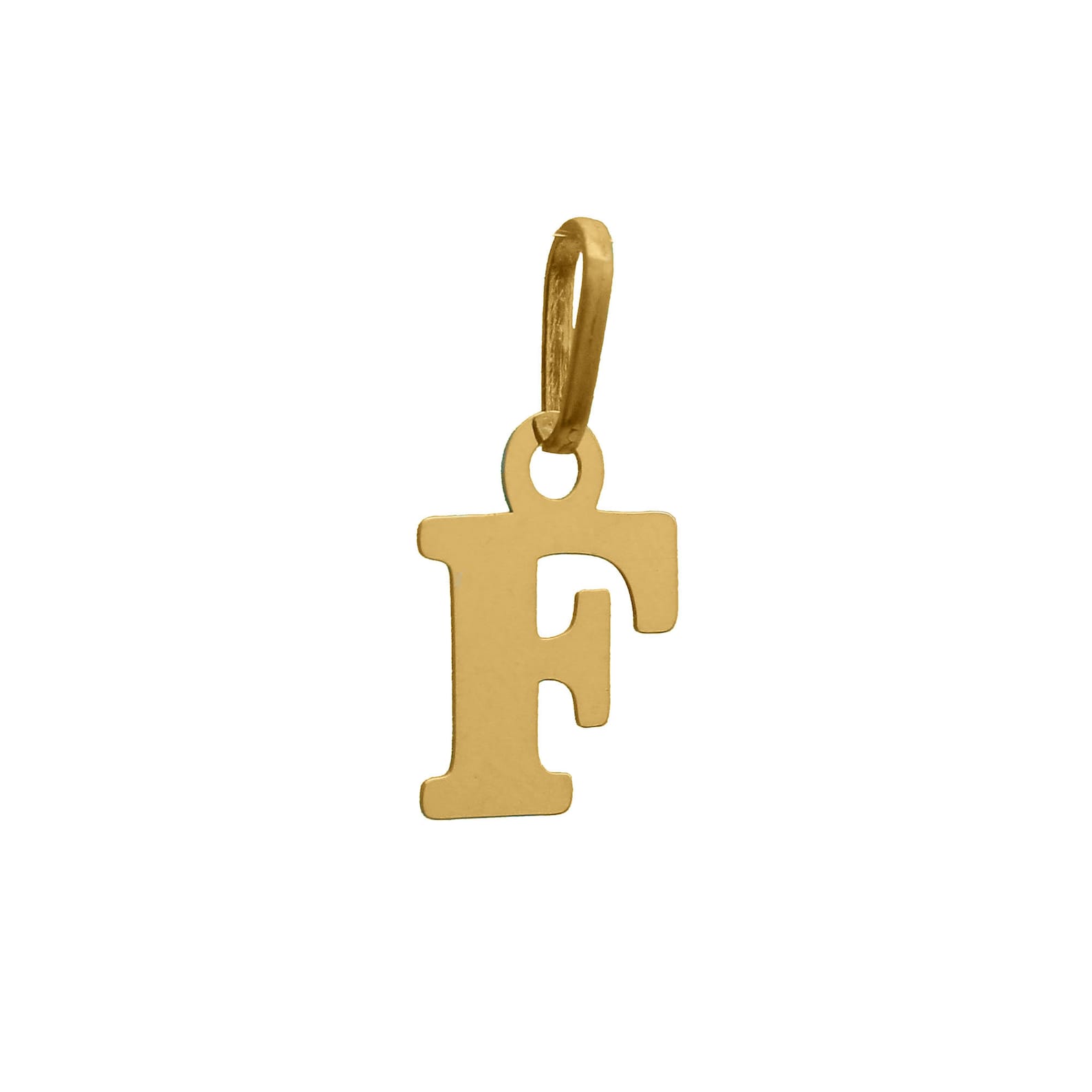 9ct Gold Personalized Initial Alphabet Letters Pendant Solid - Etsy Canada