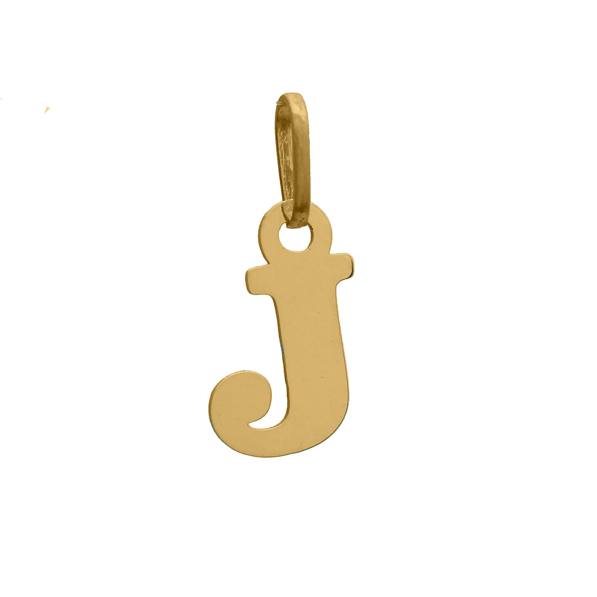 9ct Gold Personalized Initial Alphabet Letters Pendant Solid - Etsy Canada