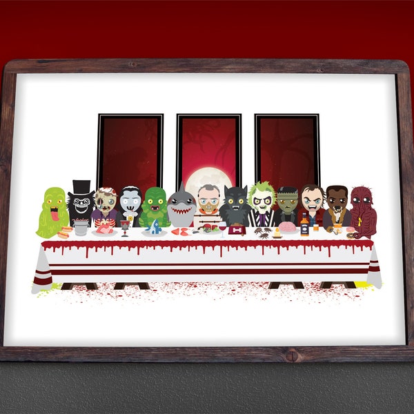The Last Supper Horror - Etsy