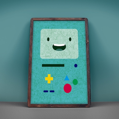 Adventure Time Tattoo Flash Sheet Art Print - Etsy