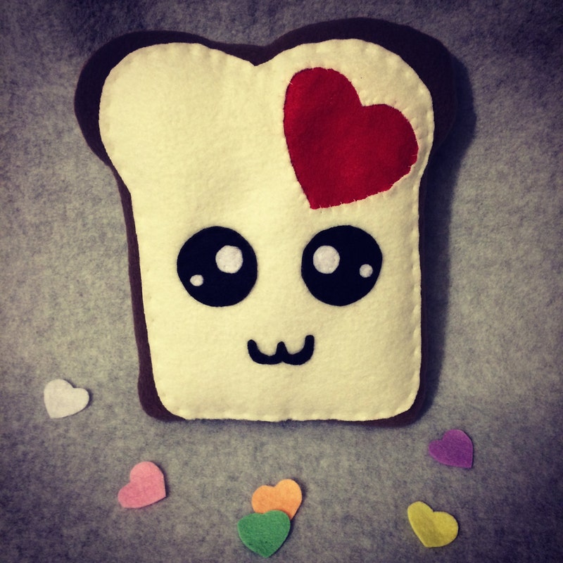 Toast Plush - Etsy
