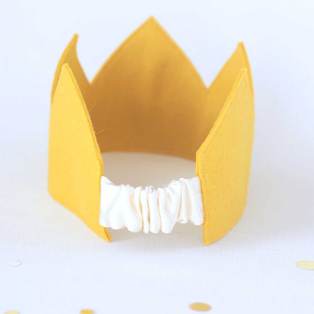 First Birthday Crown Mustard Birthday Crown Boy Birthday - Etsy Australia