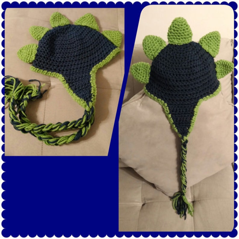 INSTANT Download-toddler/child,dinosaur Hat Pattern,dinosaur Pattern ...