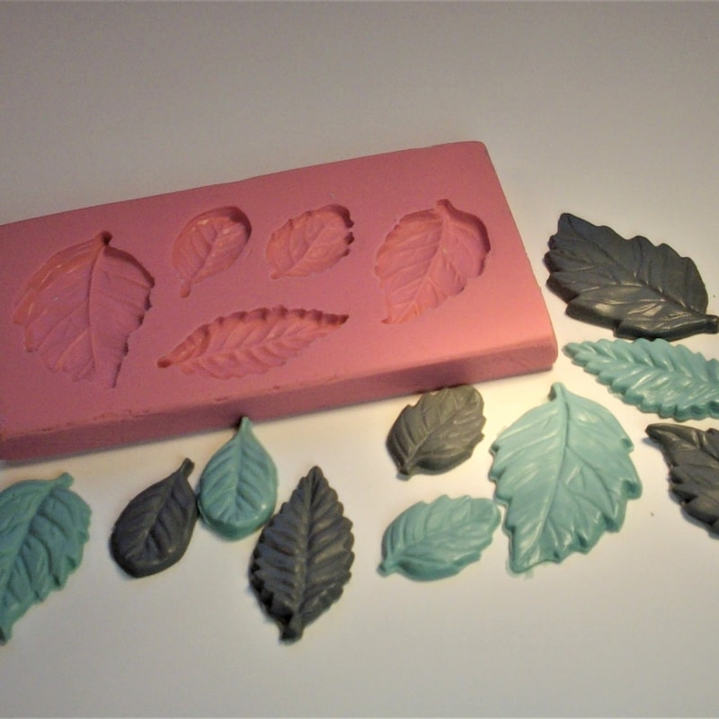 Fall Leaf Fondant Mold - Etsy