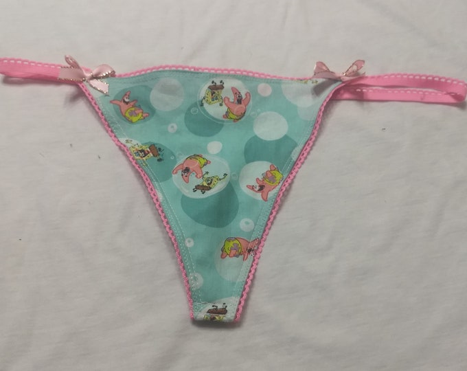 Sponge Bob Panties - Etsy
