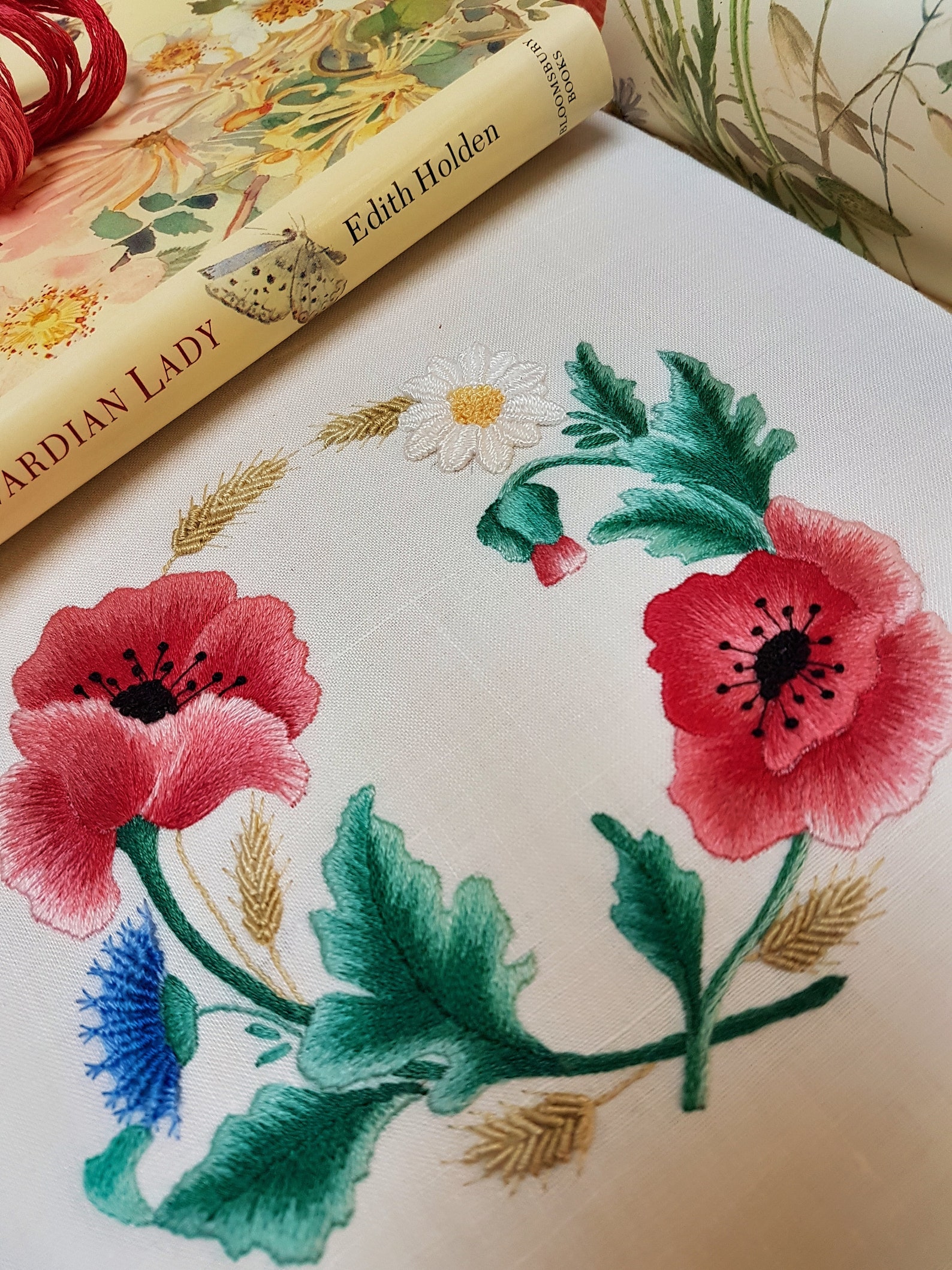 Pasture Poppy A Masterclass in Silk Shading PDF Illustrated - Etsy