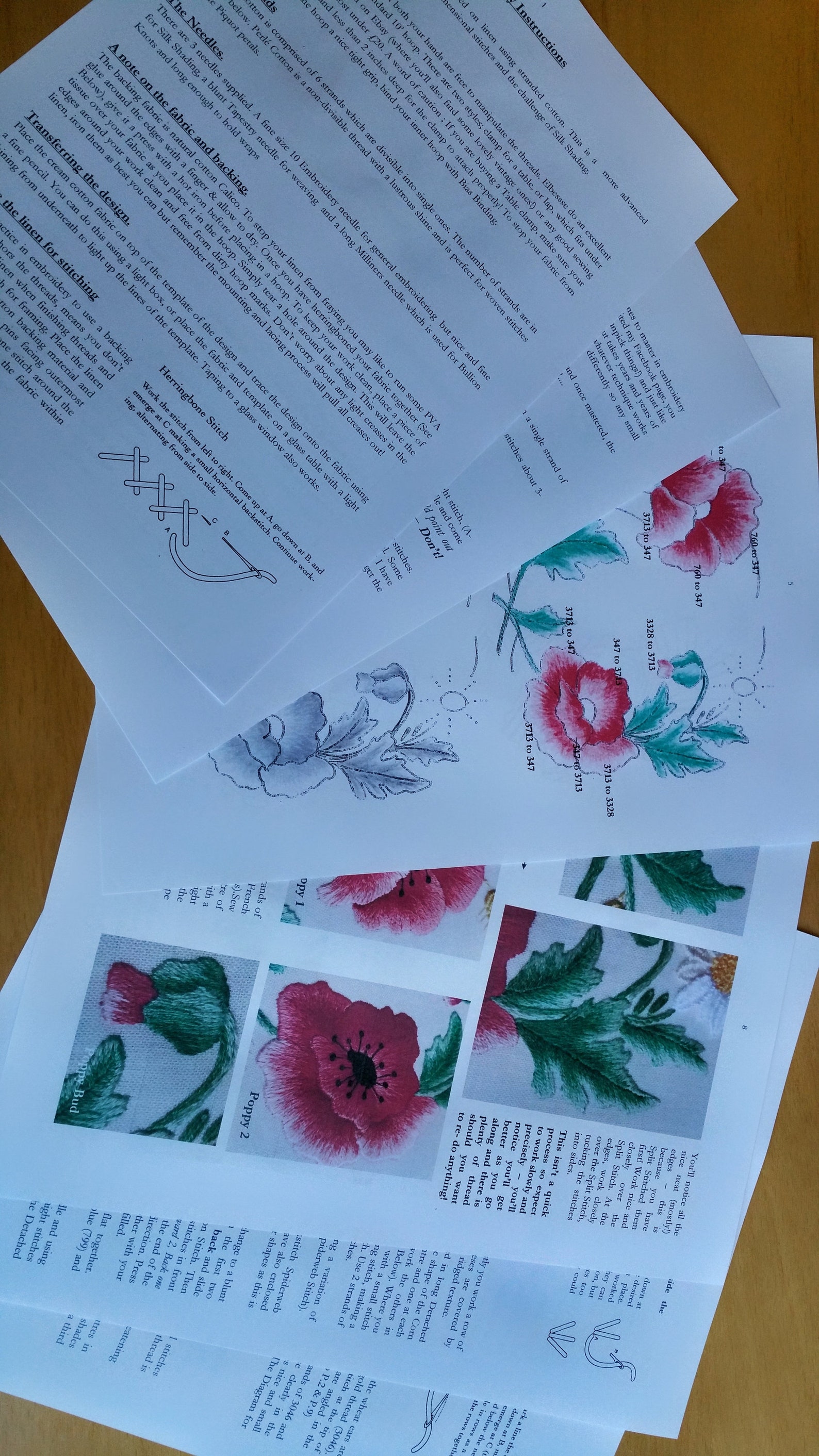Pasture Poppy *A Masterclass in Silk Shading* PDF Illustrated ...